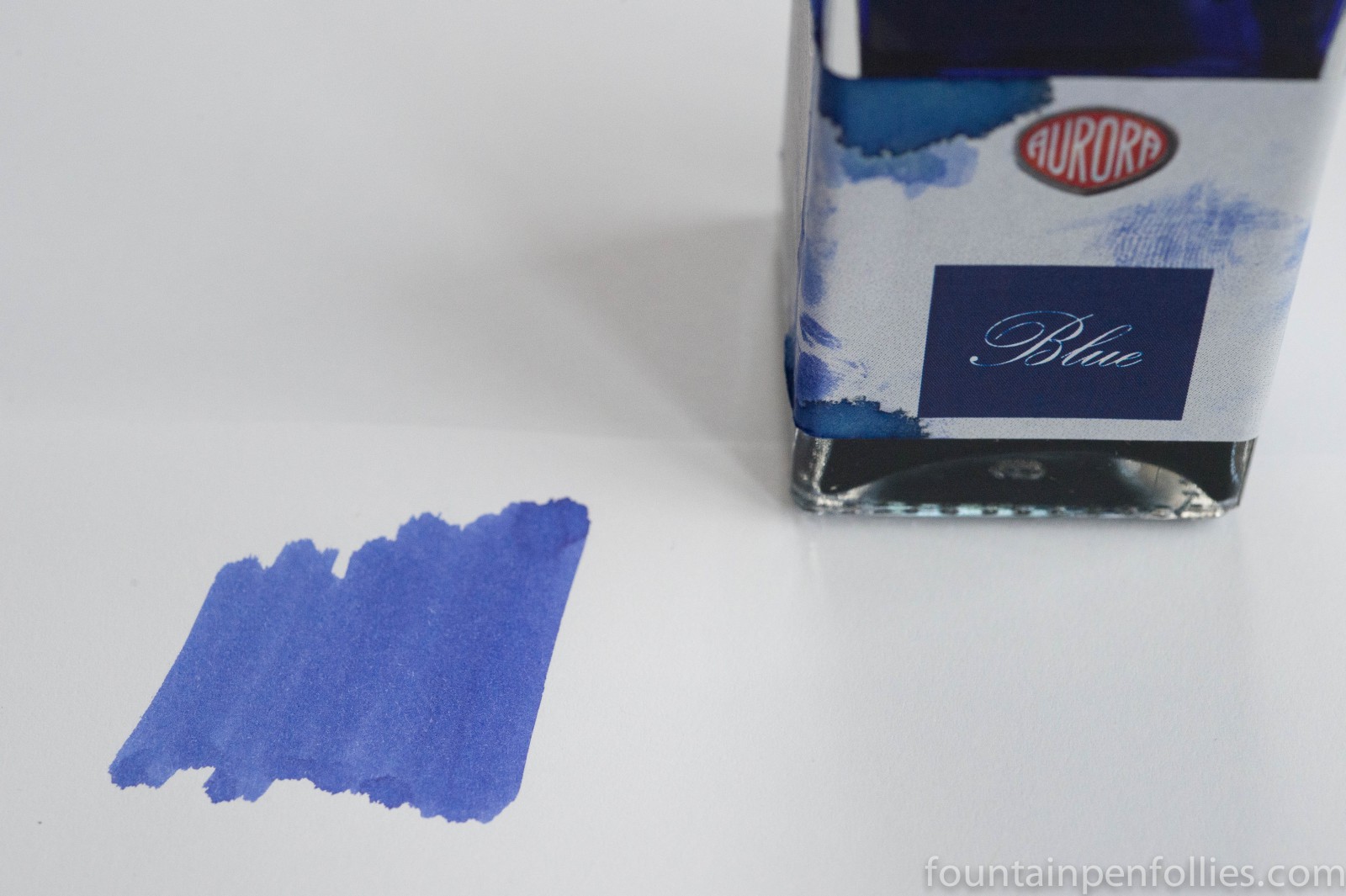 The Sixth Day of Holiday Ink: Aurora Blue – Fountain Pen Follies