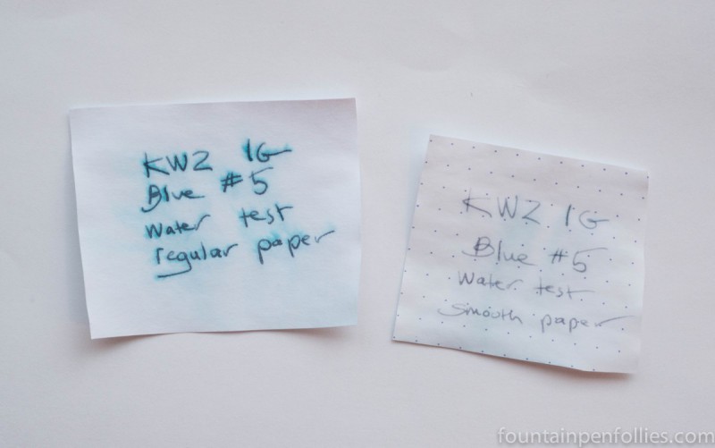 Ink Review: KWZ Iron Gall Blue #5 – Page 2 – Fountain Pen Follies
