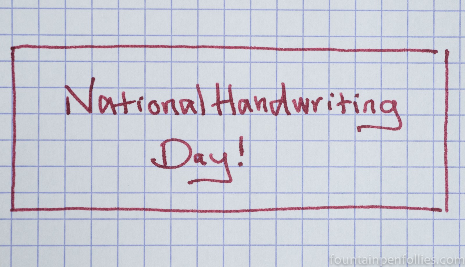 Happy National Handwriting Day, from Someone with Bad Handwriting ...