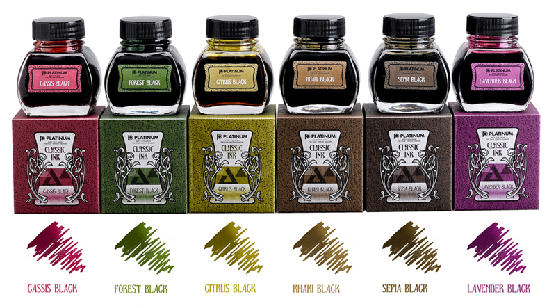 New Iron Gall Inks From Japan Are Coming Soon: Platinum Classic Inks ...