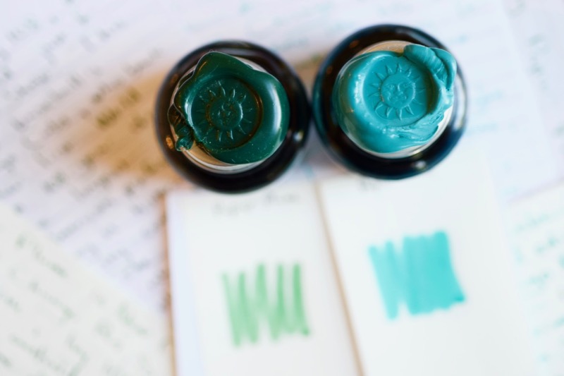 Papier Plume Ink Giveaway: Ivy 108 and Lake Michigan Summer – Fountain ...