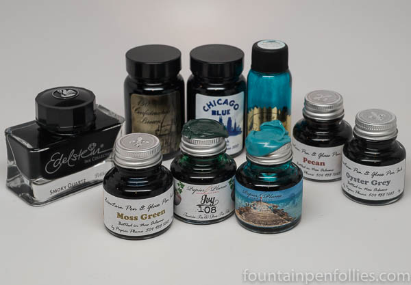 What I Bought in 2017: Inks – Fountain Pen Follies