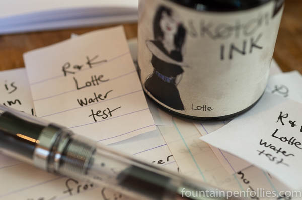 Ink Review: Rohrer & Klingner SketchINK Lotte – Fountain Pen Follies